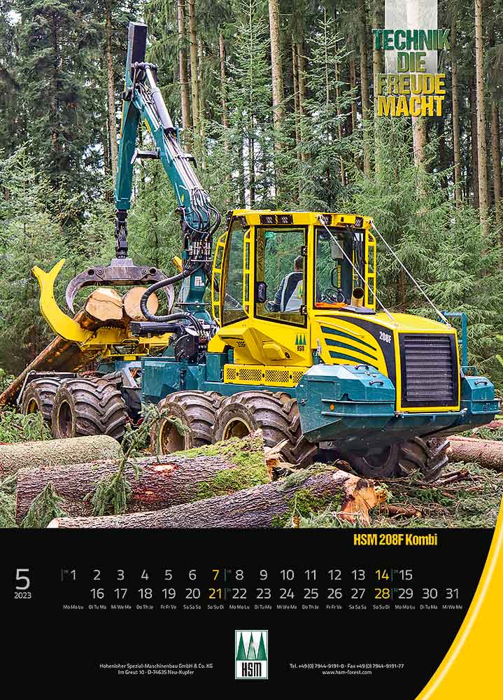 HSM Calendar - HSM Hohenloher Spezial-Maschinenbau GmbH & Co. KG – HSM forestry machinery ...